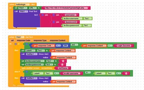 Login System Failed Using Mysql Database Discuss Kodular Community