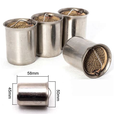 오토바이 배기 파이프 소음기 Db 킬러 촉매 오토바이 배기 머플러 소음기 소음 제거기 58mm배기 And 배기 시스템 Aliexpress