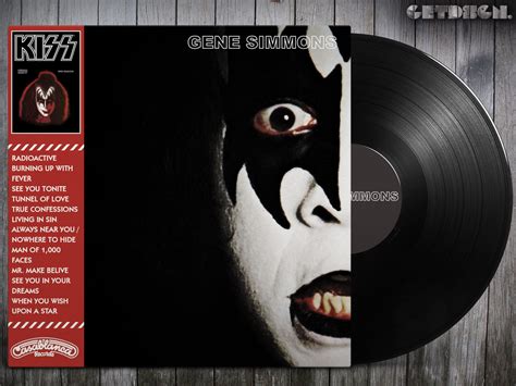 Gene Simmons Solo Album Alternative Design