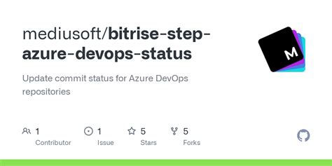 Github Mediusoftbitrise Step Azure Devops Status Update Commit Status For Azure Devops