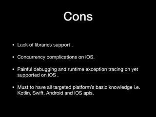 Kotlin Multi Platform Ppt