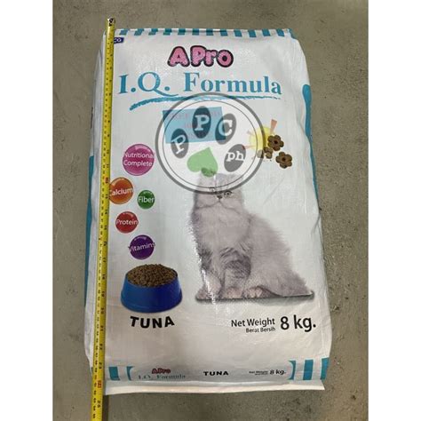 Apro Iq Formula Adult Cat Food Tuna Sack 8kgs Lazada Ph