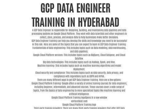 Ppt Gcp Data Engineer Training Powerpoint Presentation Free Download Id 12458330