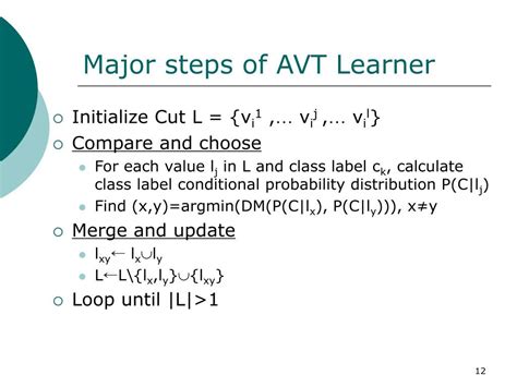 Ppt Generation Of Attribute Value Taxonomies From Data For Data Driven Construction Of