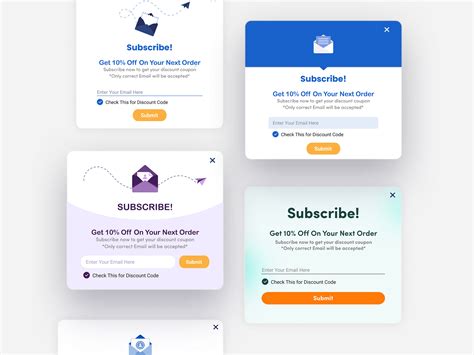 Ui Popup Design Subscription By Zarbakhat Muneer On Dribbble
