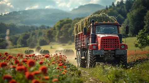 Efficient Farming With Silage Haylage Hay Generative Ai Premium Ai