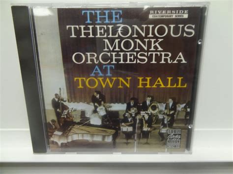 Thelonious Monk Orchestra At Town Hall Jazz Cd Gebraucht In