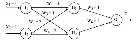 Solved Consider The Following Neural Network With Alpha 05 Eta0