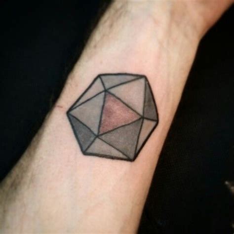 Icosahedron Tattoo