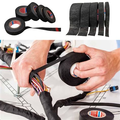 Travelwant 25m Long Automotive Wiring Harness Cloth Tape Chemical Fiber