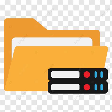 Storage File Folder Vector Folder Files Storage Png And Vector With
