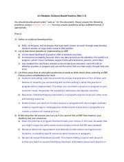 Ebp Worksheet Docx EBP Comparison Worksheet Practice Program Practice Program Practice