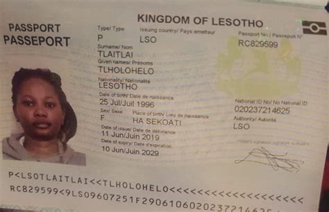 Lesotho Passport Buy Scannable Fake Id Fake Id Online
