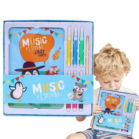 어린이 만화 색칠하기 책 세트 그림 장난감 5 세 예술 및 공예 교육용 장난감 14 개 학습 및 교육