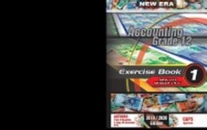 New Era Accounting Gr 12 Set Of 2 Exercise Books 1st 2013 Edition