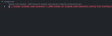 I Am Unable To Generate A Schema Types Using Codegen Lets Learn Graphql