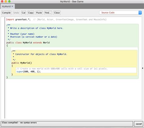 Java Game Making Tutorial With Greenfoot Tech Camps Bermotech