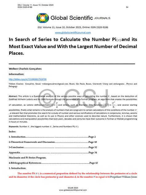 In Search Of Series To Calculate The Number Pi And Its Most Exact Value