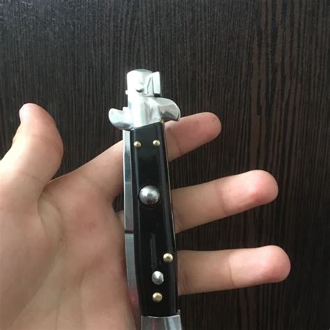 خرید و قیمت چاقو جیبی پدرخوانده گاد فادر فشاری ضامن دار ایتالیایی