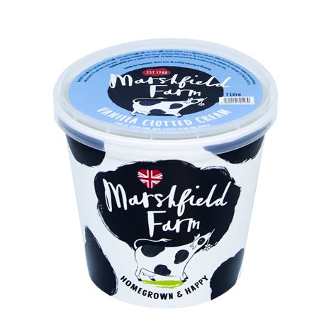 Vanilla Clotted Cream Ice Creamn Marshfield Farm Ice Cream