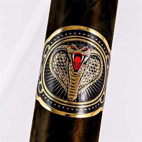 Logo Hot Stamping Cigar Ring Wrap Luxury Gold Foil Embossed Cigar Band