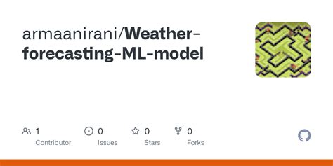 Github Armaanirani Weather Forecasting Ml Model