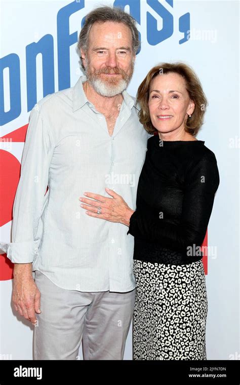Los Angeles Sep 7 Bryan Cranston Robin Dearden At The Confess