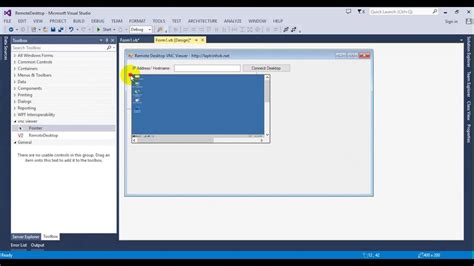 VB NET Remote Desktop Application VNC Viewer YouTube
