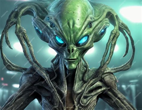 Premium Photo Alien Unknown Creature Ufo Extraterrestrial
