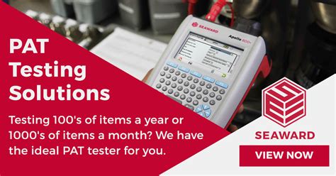 Pat Testers Portable Appliance Testing Equipment Seaward Pat Testers Portable Appliance Testing Equipment Seaward
