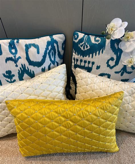 Burfi Designyellow Colour Pillow Covers Cushion Covers Modern