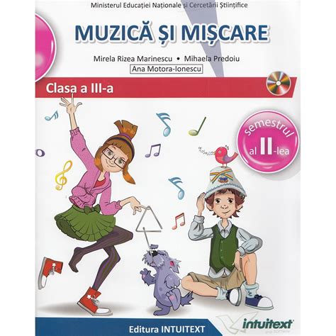 Muzica Si Miscare Clasa 3 Sem12 Manual Cd Mirela Rizea