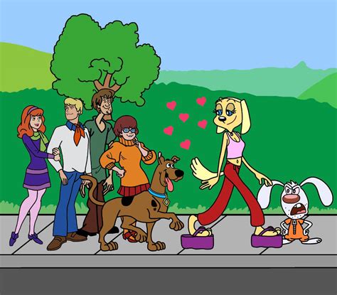 Scooby Introduces Brandy To Mystery Incorporated By Brandyandscooby On
