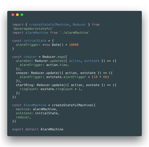 Patterns For Using React With Statechart Based State Machines