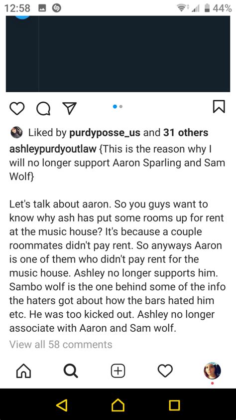 Ashley Purdy Not As Innocent As He Makes Out