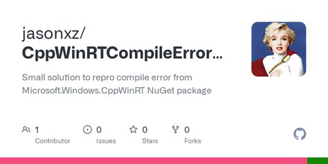 Github Jasonxz Cppwinrtcompileerrorsample Small Solution To Repro