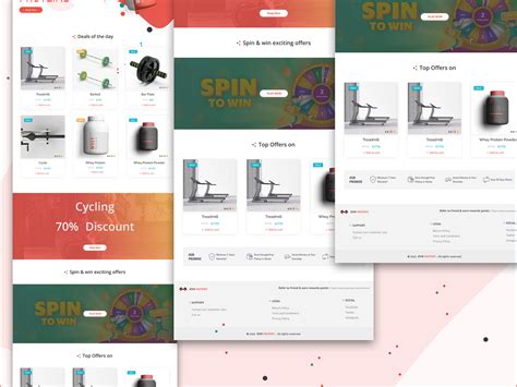 Gym Ecommerce Web App By Prakash Anand Kolkundi On Dribbble