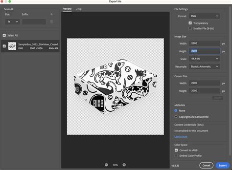 Exporting Image At Smaller Scale Without Pattern Rescaling Rphotoshop