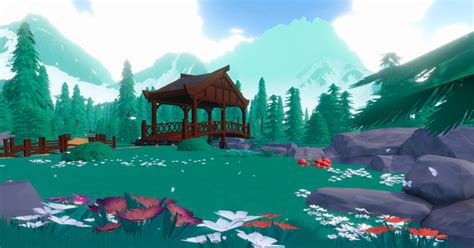 K Stylized Spruce Forest Environment 3d Environments Unity Asset