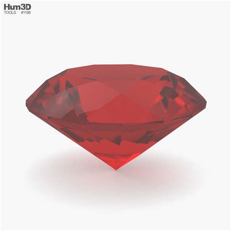 Ruby 3d Model Download Jewelry On