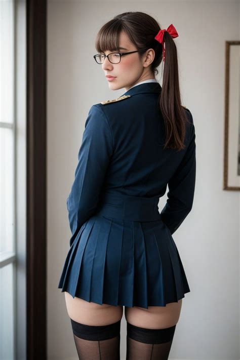 Classroom Waist Shot Uniform AI Porn