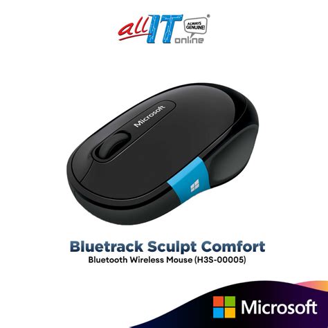 Microsoft Bluetrack Sculpt Comfort Bluetooth Wireless Mouse H3s 00005