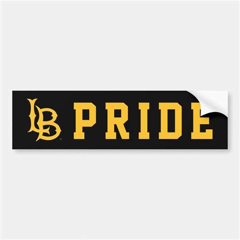 Long Beach State Logo Bumper Sticker Zazzle Long Beach State