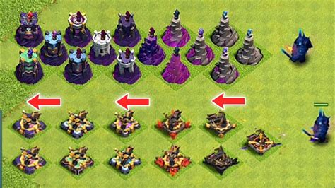 Super Pekka Vs Level 1 To Max Defense Clash Of Clans Youtube
