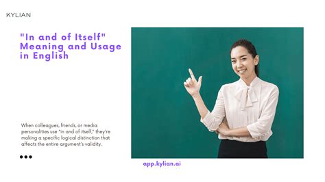 In And Of Itself Meaning And Usage In English