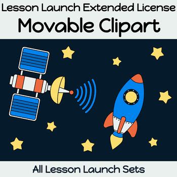 Lesson Launch Extended License For Movable Graphics Clipart Movable