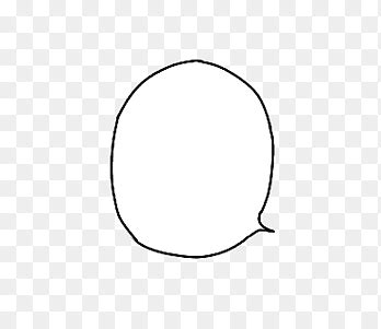 Manga Speech Bubbles Message Bubble Png Pngegg