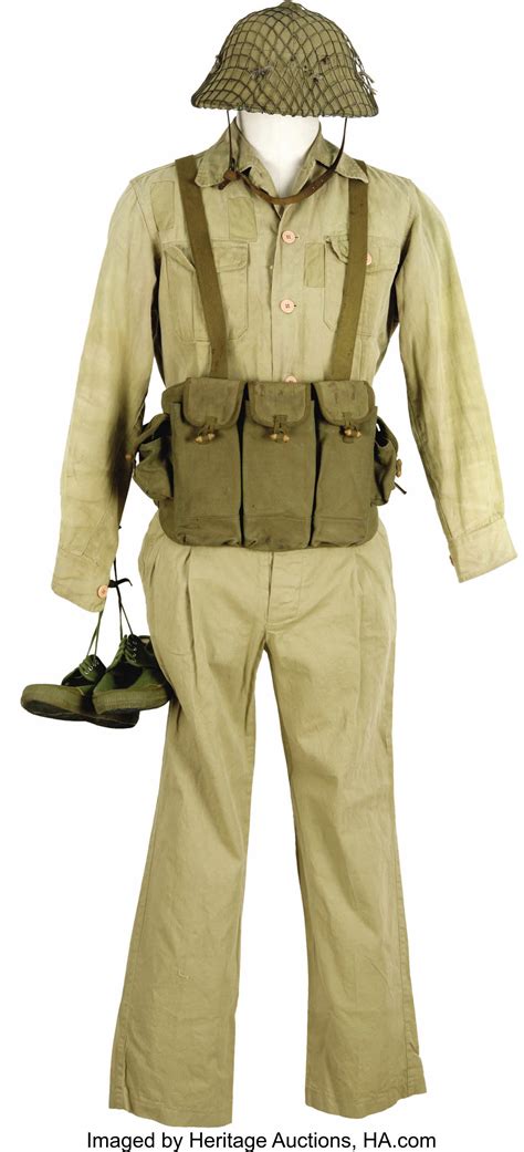 We Were Soldiers Costume Nva Uniform A Costume North Vietnam Lot