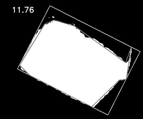 Python How To Approximate Contour Into Four Points Stack Overflow