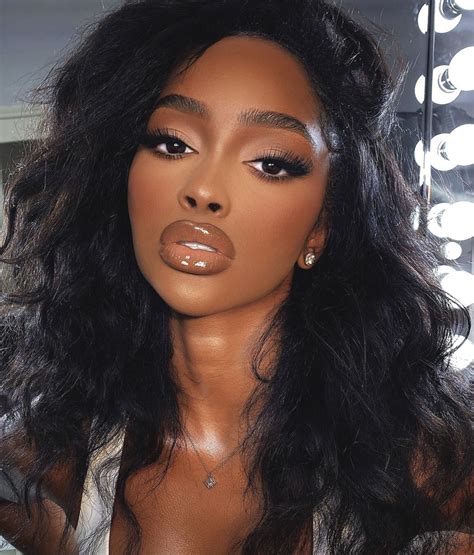 Brown Makeup Looks On Black Skin At Roderick Wilkerson Blog